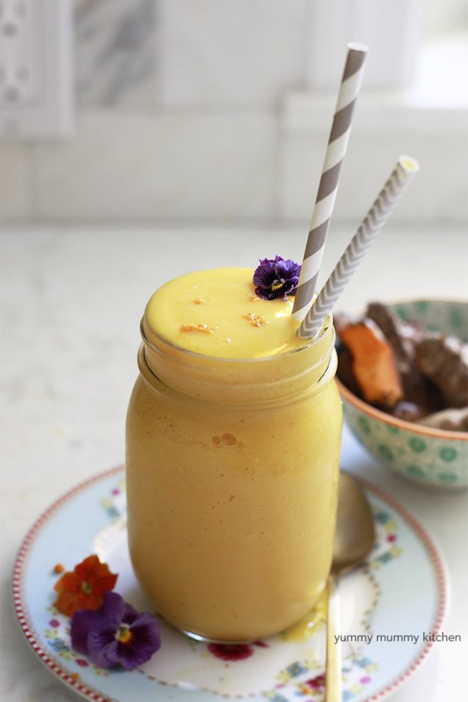 Turmeric Smoothie Recipe - Yummy Mummy Kitchen
