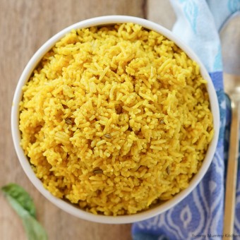 Golden Spiced Turmeric Rice