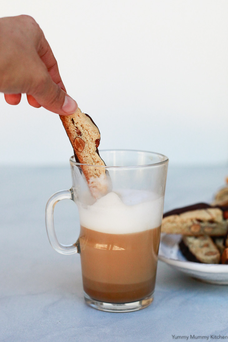 Coffee & Dessert Bar with Chocolate Hazelnut Lattes - Yummy Mummy Kitchen