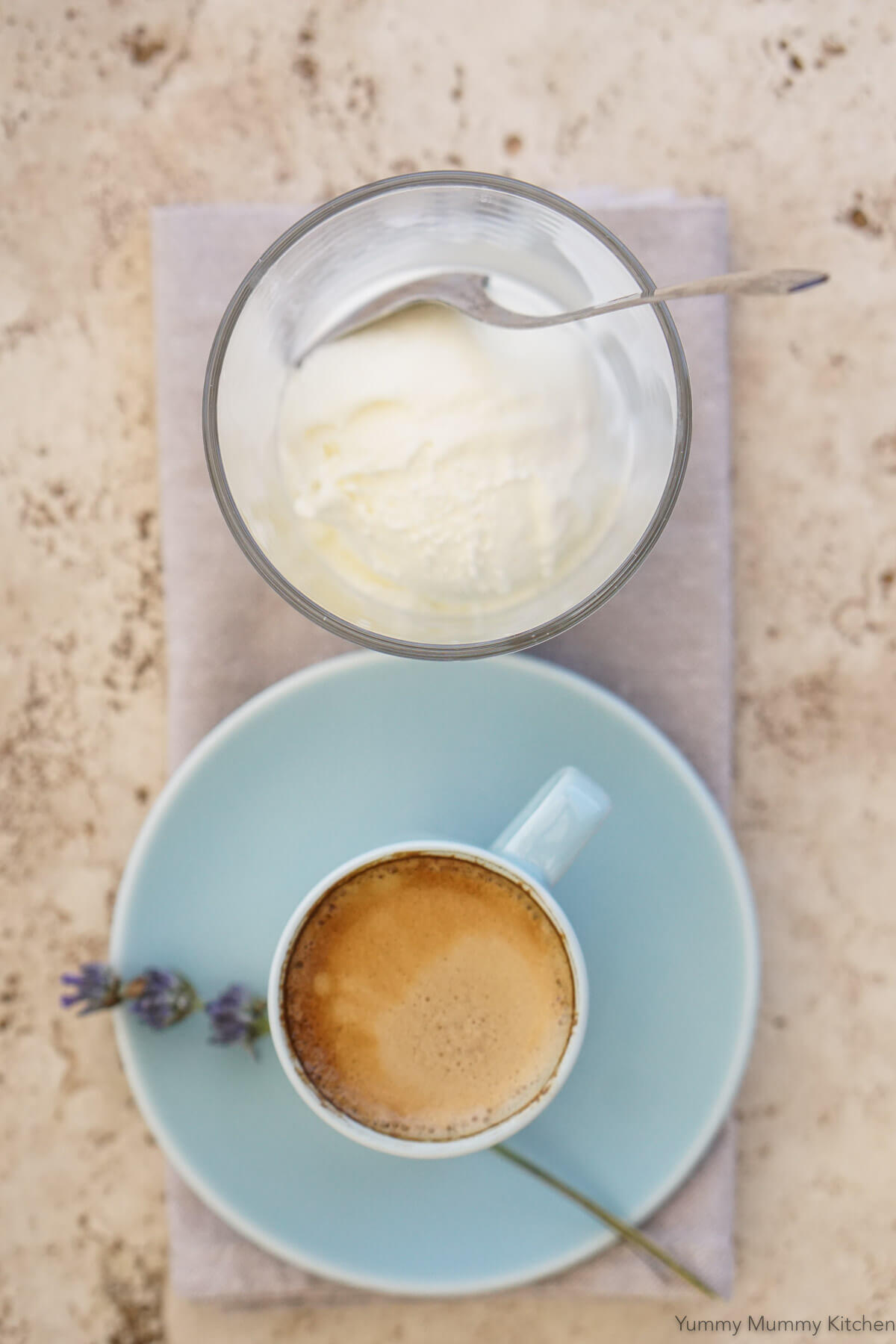 Affogato Recipe with a Shot of Espresso Coffee - Italian Dessert