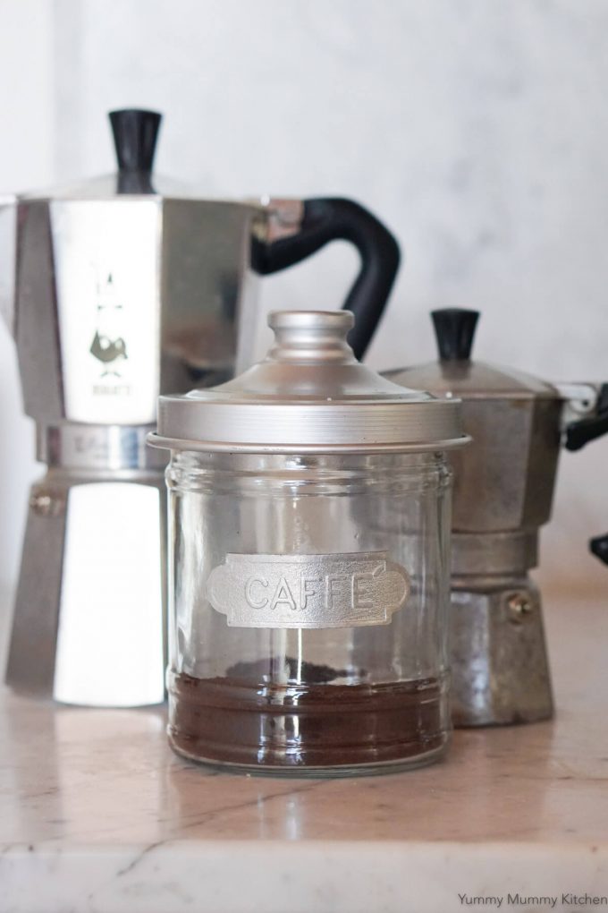 Affogato Recipe with a Shot of Espresso Coffee - Italian Dessert