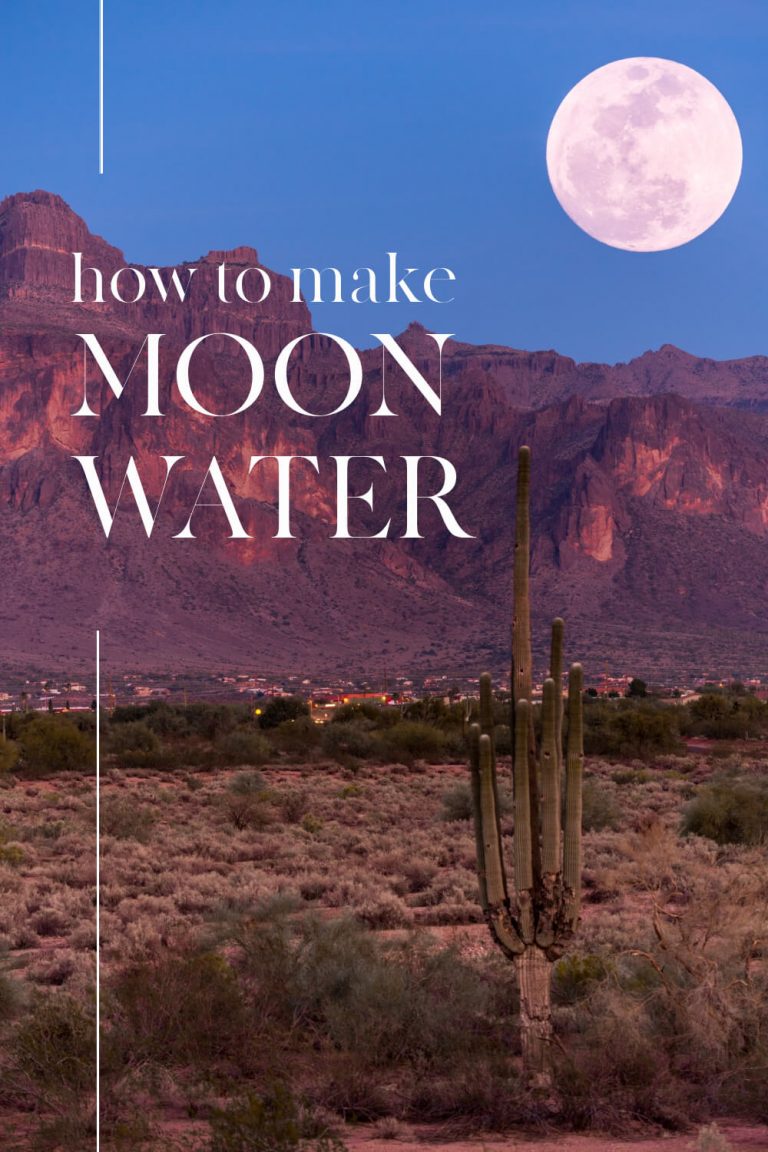 How to Make and Use Moon Water + its Benefits