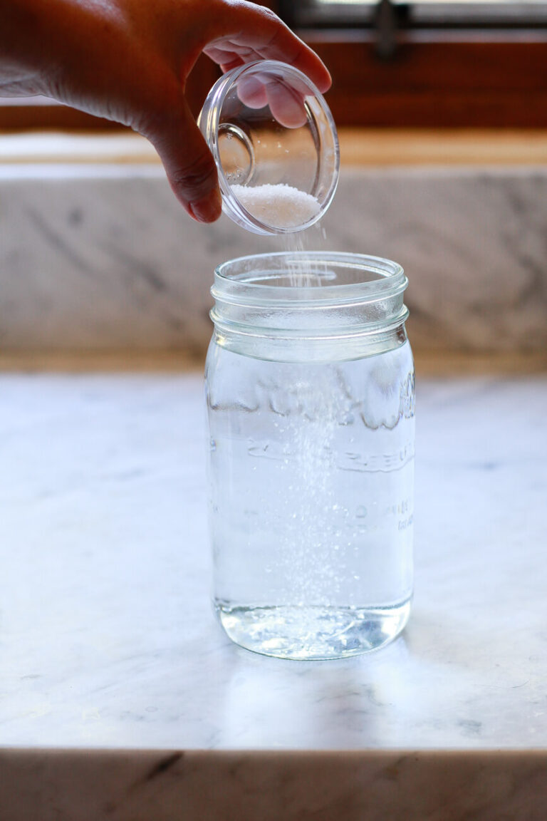 Salt Water Flush Recipe and Benefits