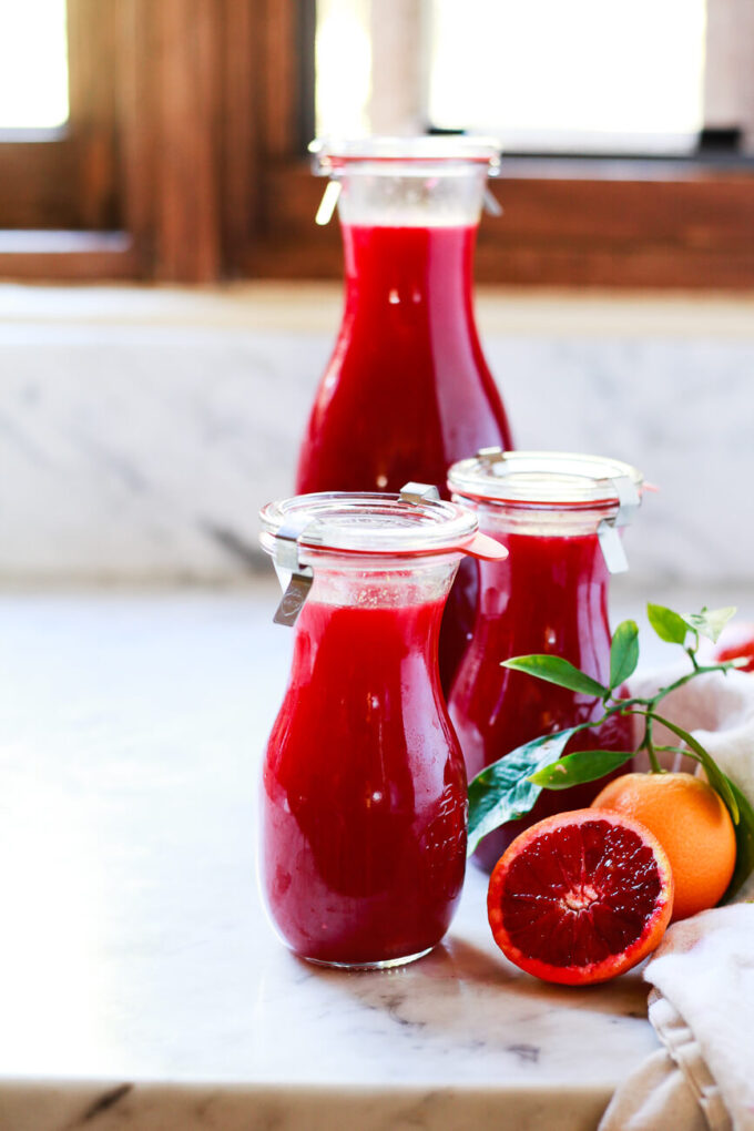 Blood Orange Juice - How to Use Red Oranges