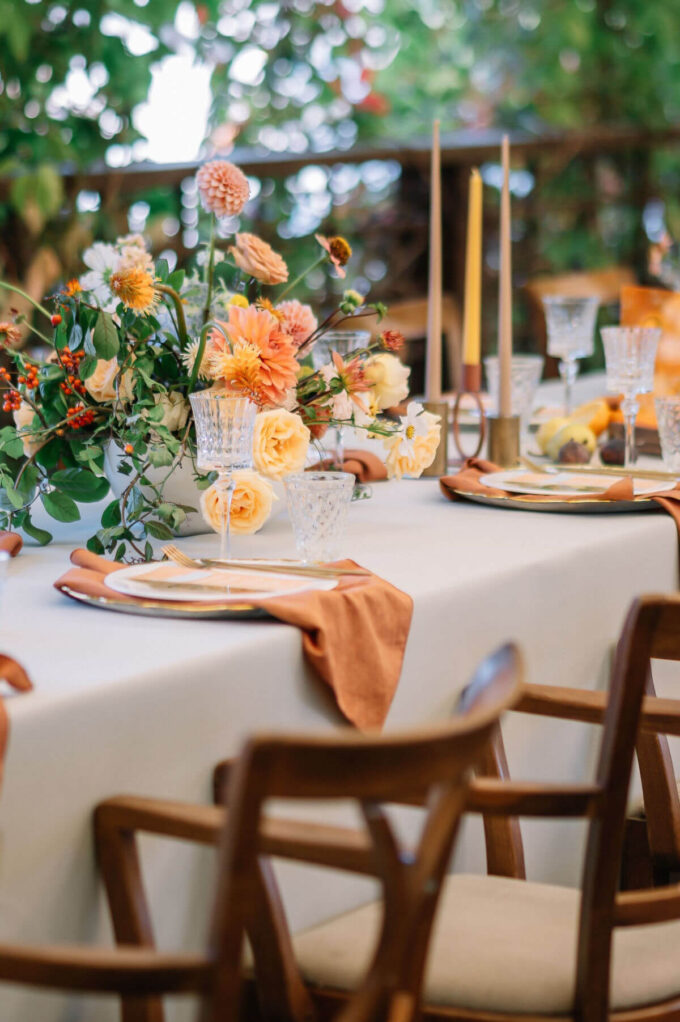 Thanksgiving Colors for the Table and Home