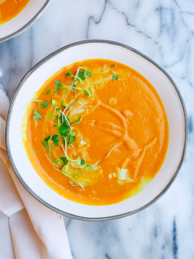 Carrot Ginger Soup Story - Yummy Mummy Kitchen