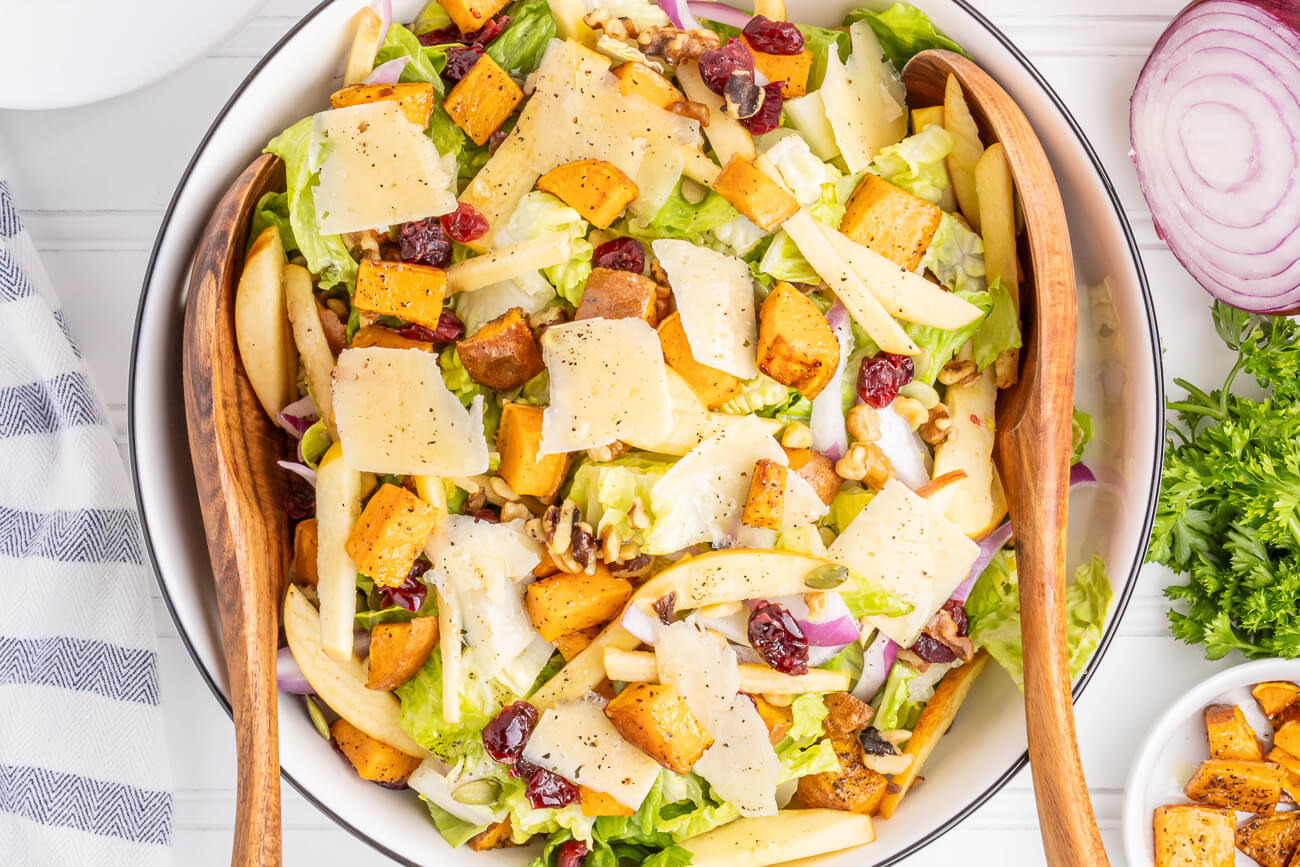 Fall Harvest Roasted Sweet Potato Salad