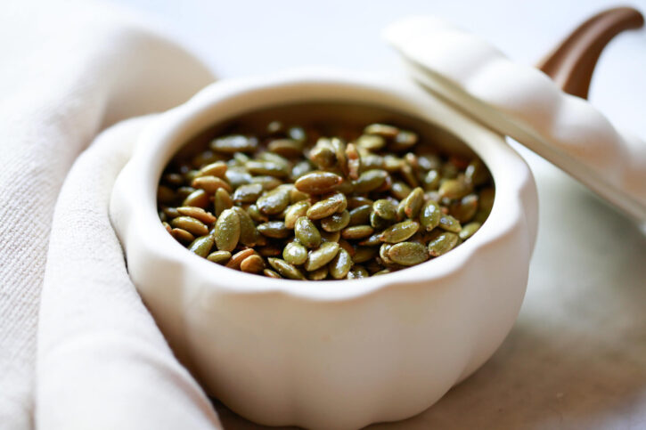 Roasted Pepitas Recipe (Maple, Sea Salt, and More!)