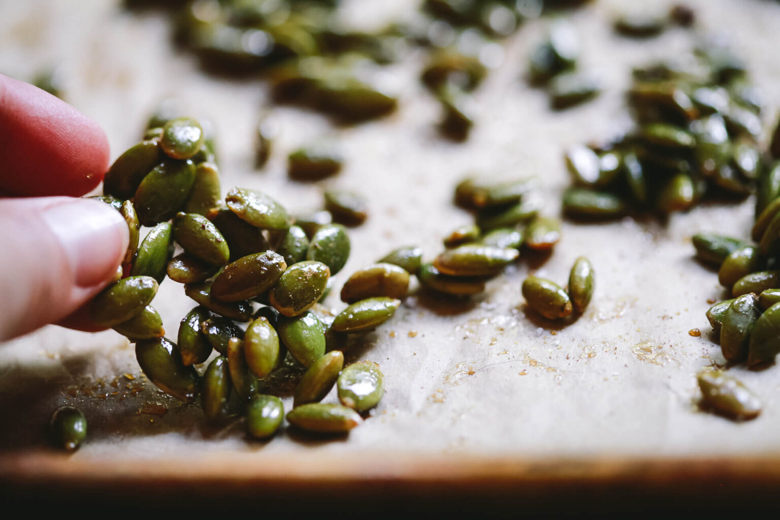 Roasted Pepitas Recipe (Maple, Sea Salt, and More!)