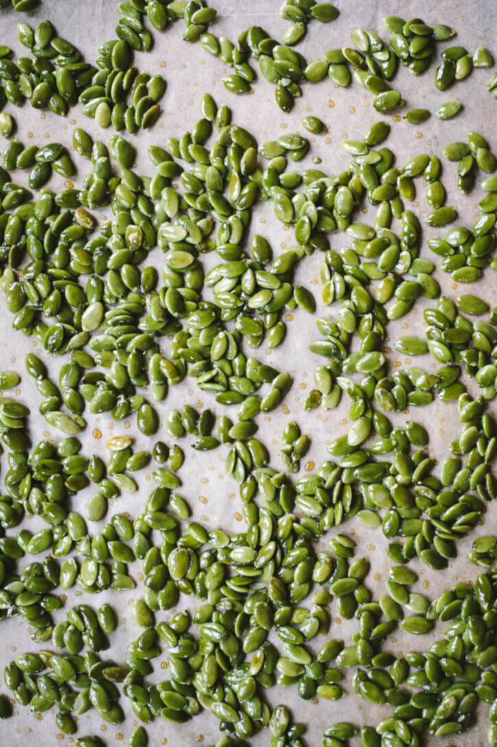 Roasted Pepitas Recipe (Maple, Sea Salt, and More!)