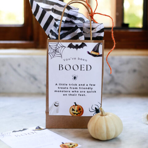 You've Been Booed Free Printables and Ideas