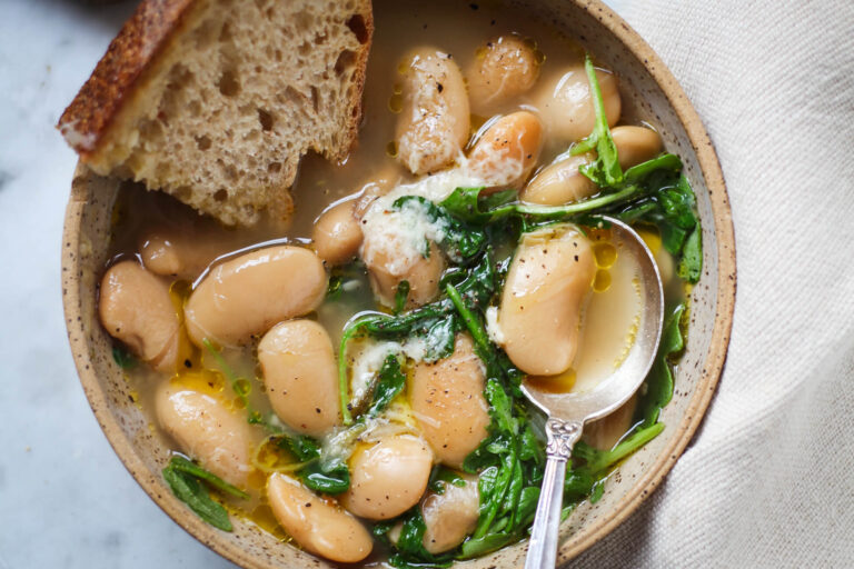 Giant Brothy Beans - Cozy Giant White Beans Recipe