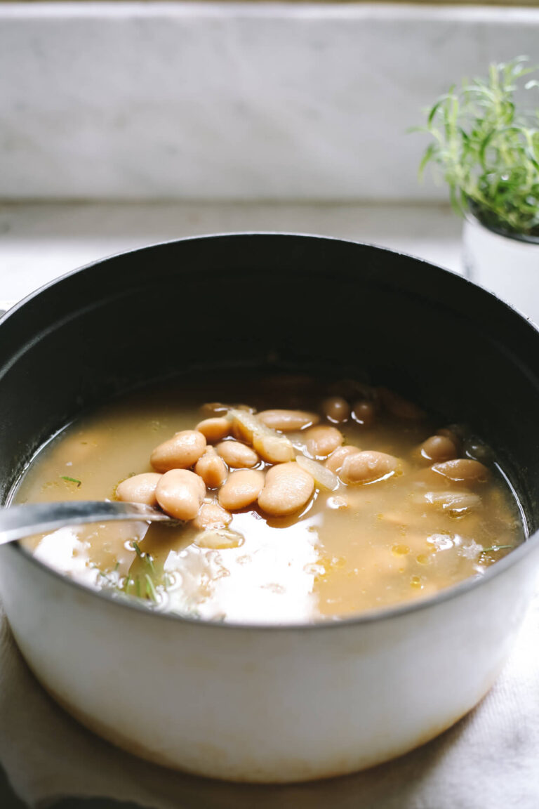 Giant Brothy Beans - Cozy Giant White Beans Recipe