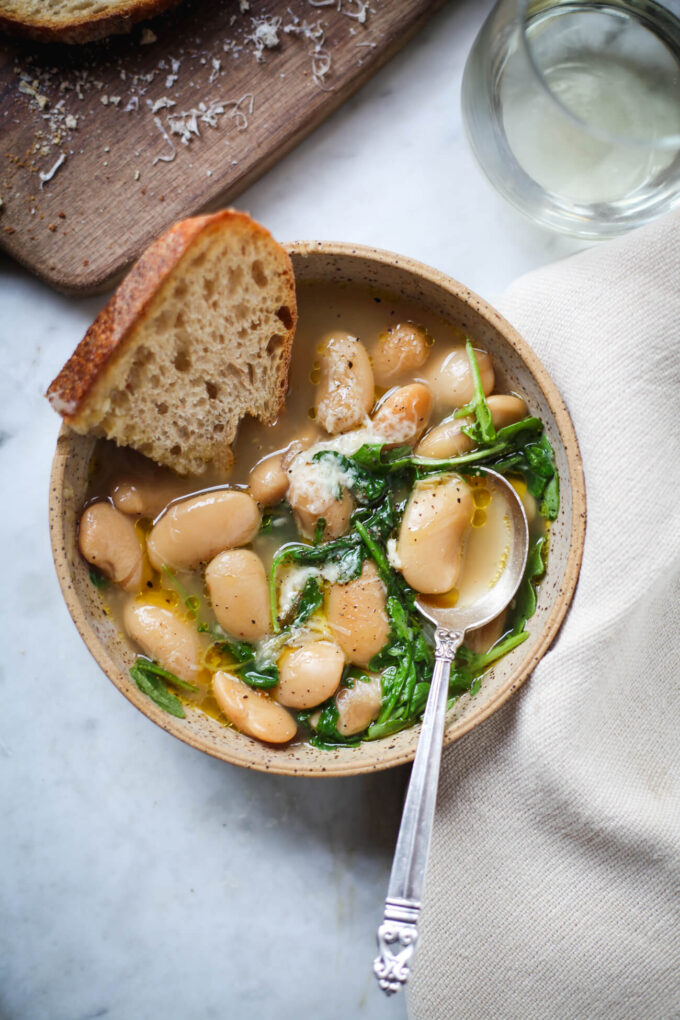 Giant Brothy Beans - Cozy Giant White Beans Recipe