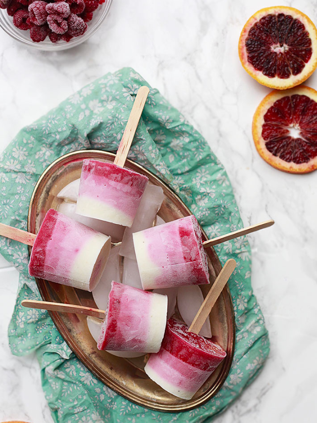 Ombre Berry Yogurt Ice Pops Story - Yummy Mummy Kitchen