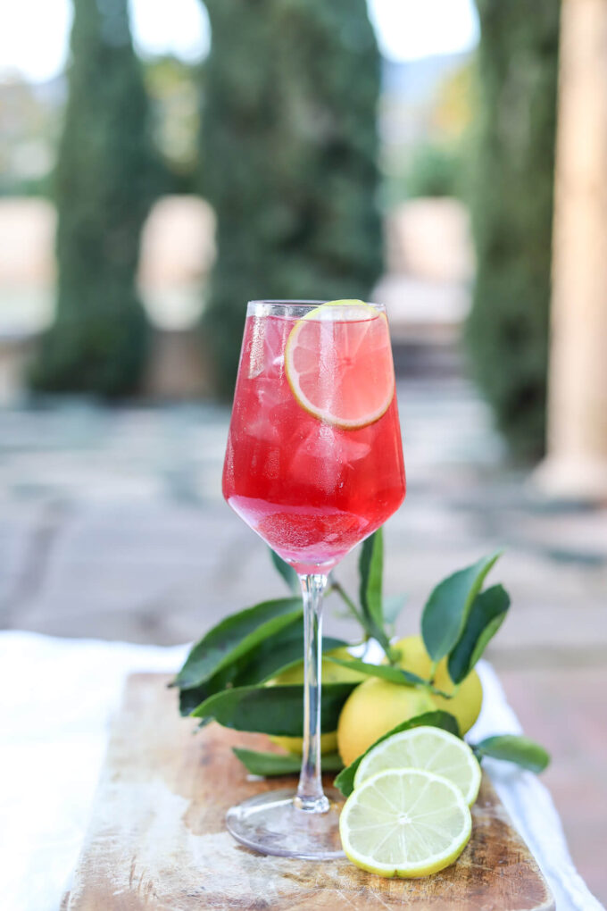 Sleepy Girl Mocktail With Tart Cherry Juice And Magnesium