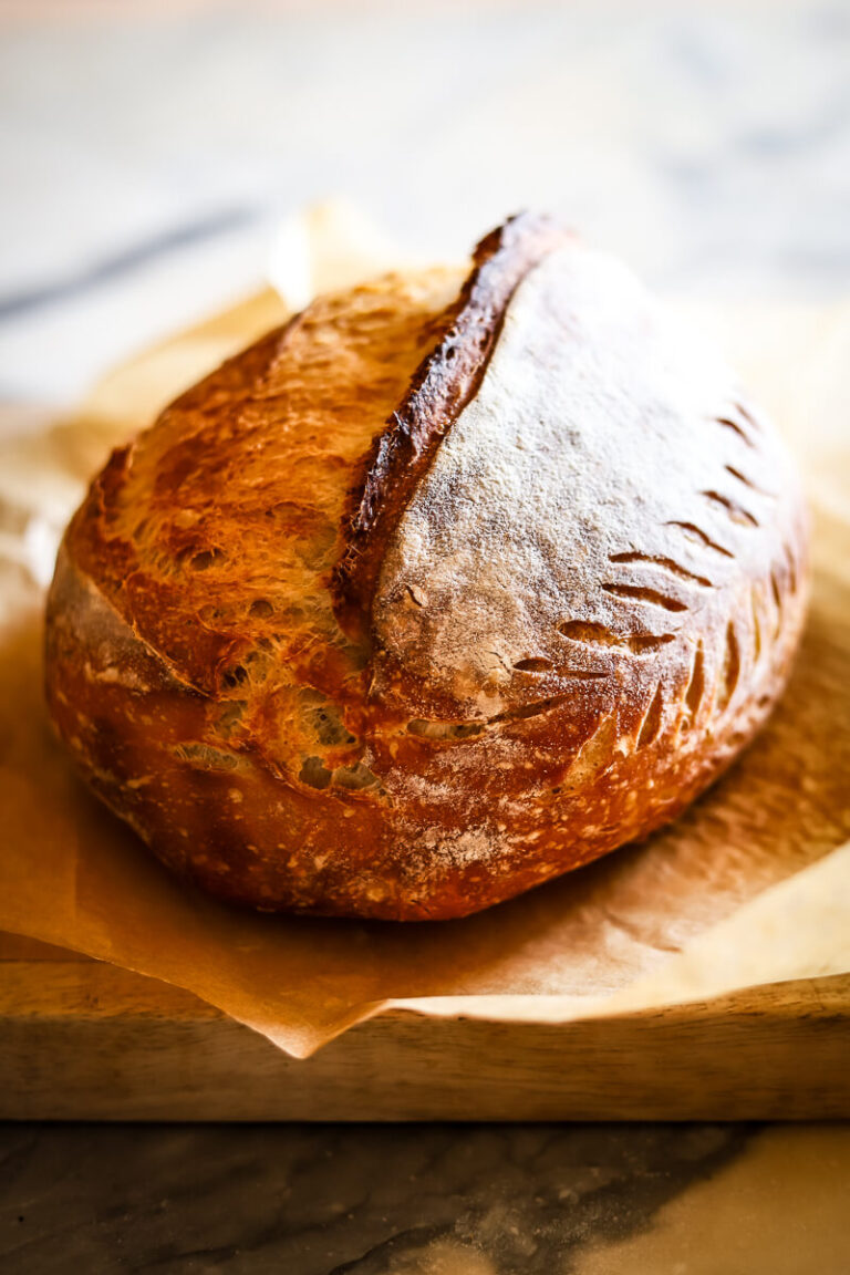 Easy High Hydration Sourdough Bread Recipe