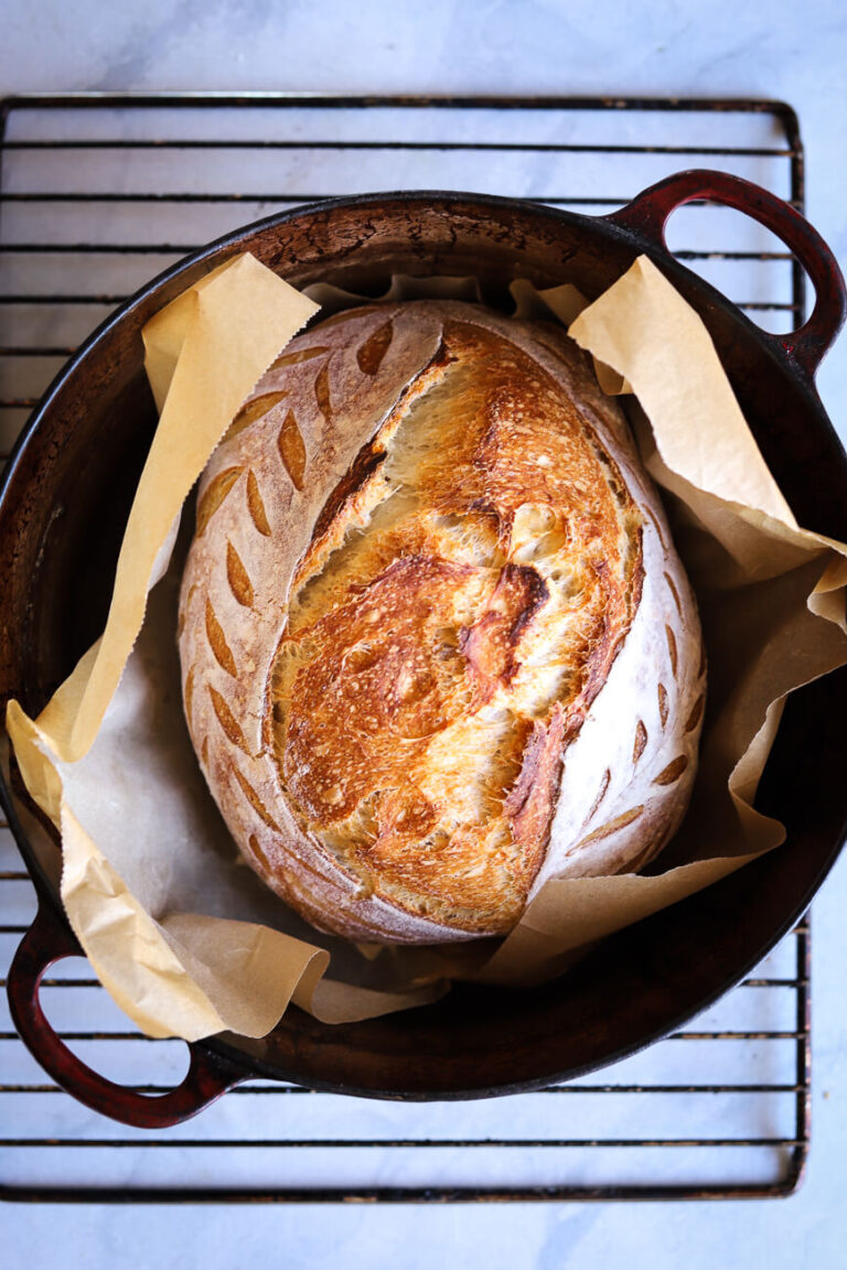 Easy High Hydration Sourdough Bread Recipe