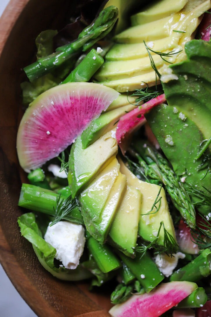 Asparagus Salad - a Beautiful Spring Salad Recipe