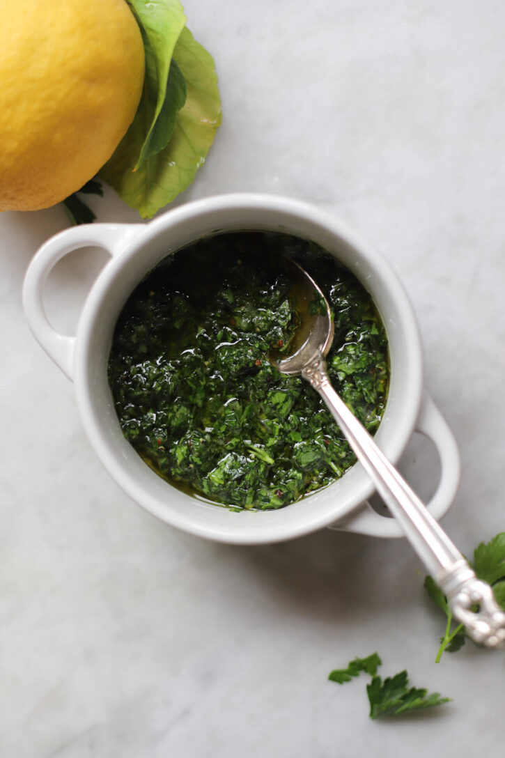 Lemon Gremolata - Yummy Mummy Kitchen