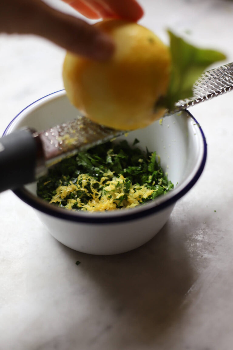Lemon Gremolata - Yummy Mummy Kitchen