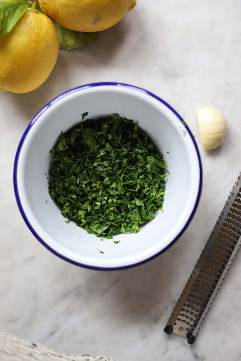 Lemon Gremolata - Yummy Mummy Kitchen