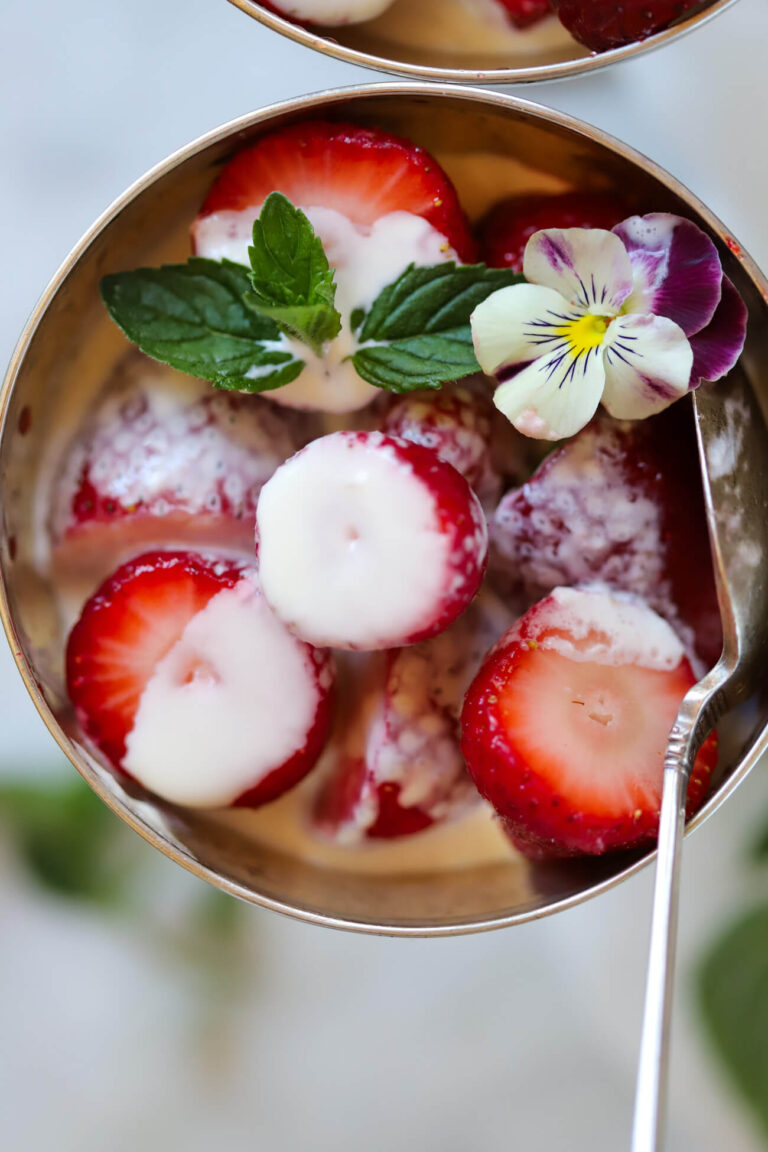 Wimbledon Strawberries and Cream Recipe