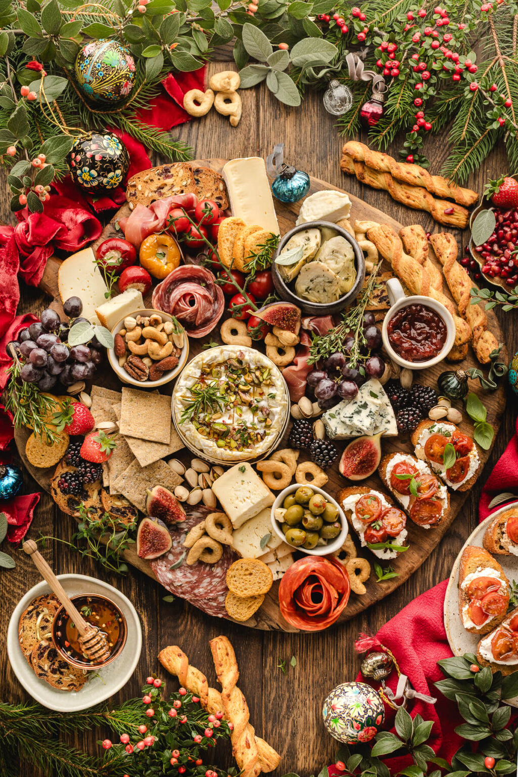 Easy Christmas Charcuterie Board for Holiday Parties